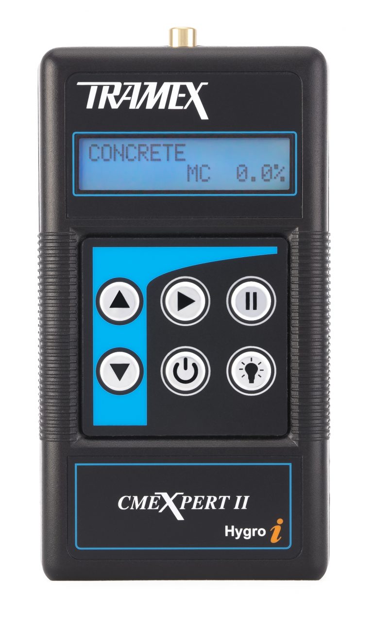 Tramex CMEX2 - Instant and non-destructive moisture content tests